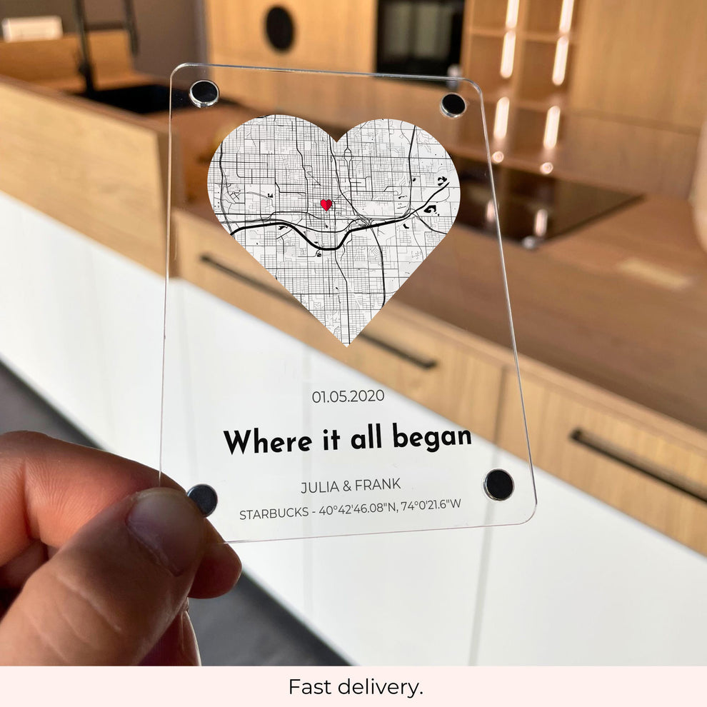Where It All Began – Acrylic Magnet – Sketchmeup